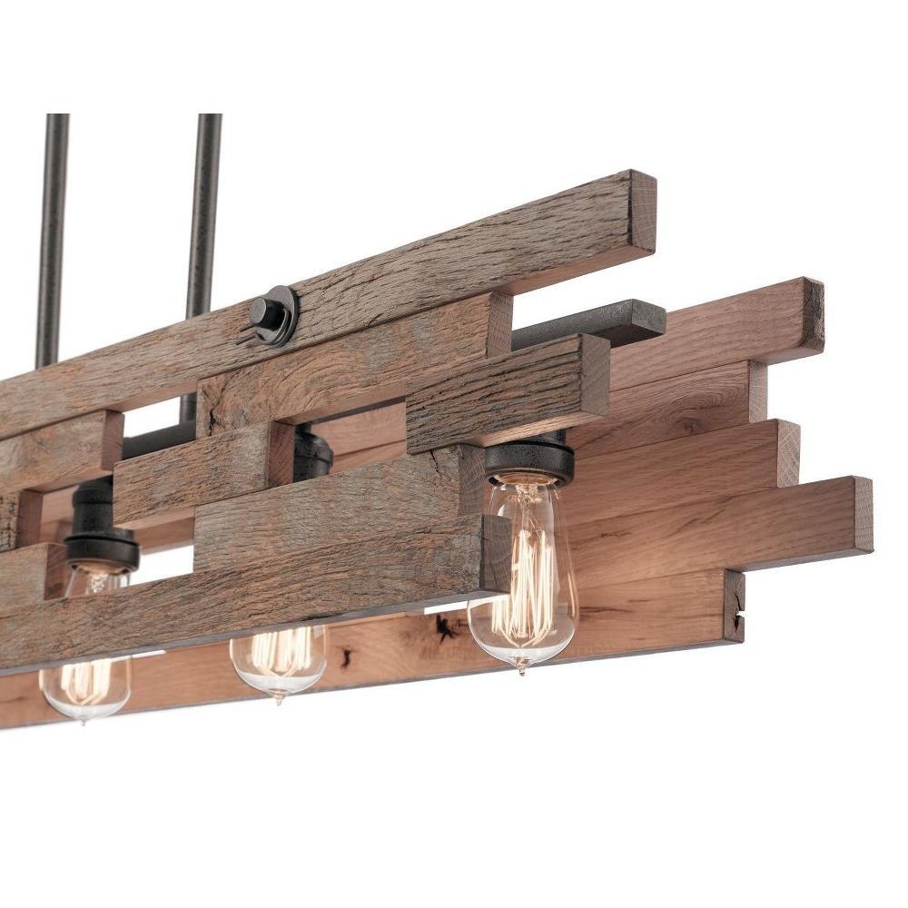 Bailey Street Home - 147-BEL-2748868 - 5 Light Rustic Reclaimed Wood ...