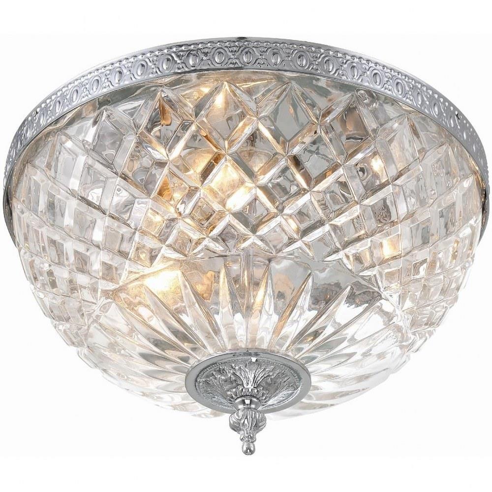 Hanbury Las Three Light 12 Inch Wide Flush Mount by Bailey Street Home ...