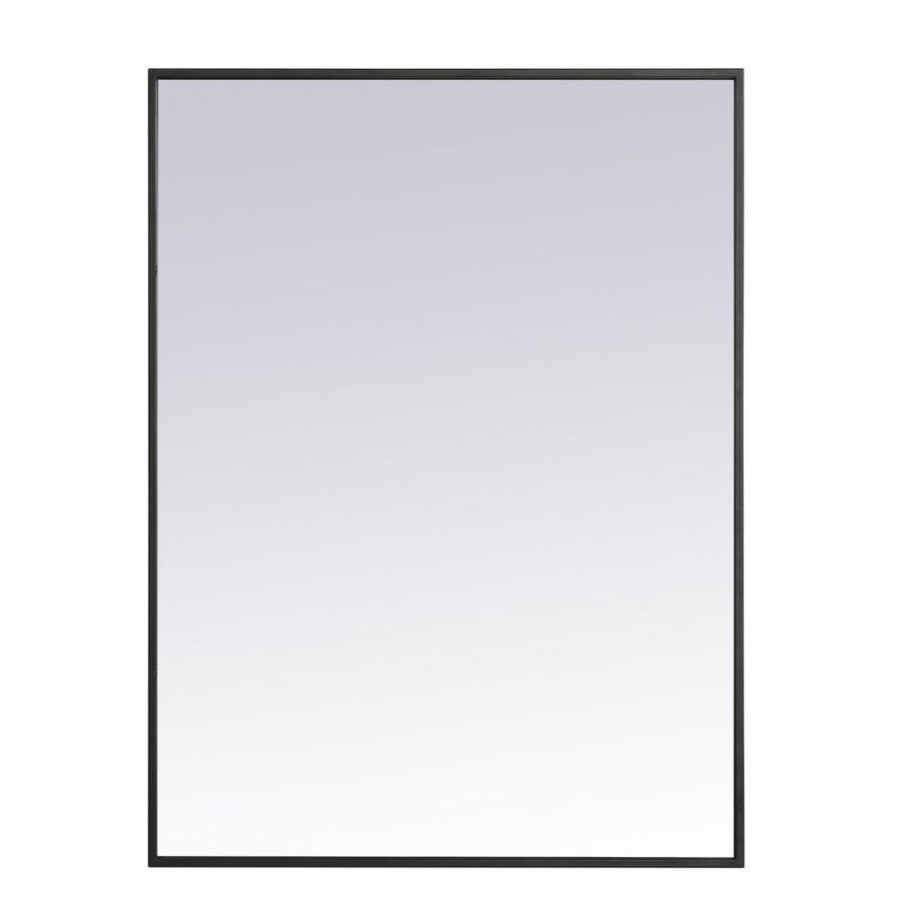 Windermere Mount 36 Inch Iron Rectangular Mirror by Bailey Street Home ...