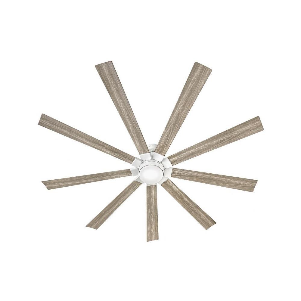 Wilson Grange 9 Blade Ceiling Fan with Light Kit 80 Inch Wide by BSH ...