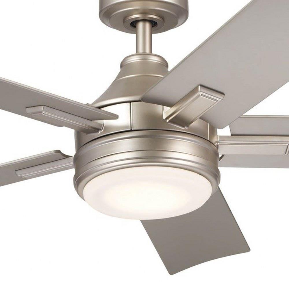 Grasmere Glen Five Blade Ceiling Fan with Light Kit 52 Inches Wide by ...