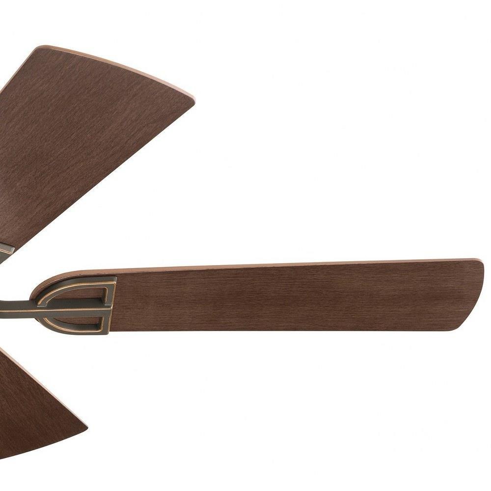 Auckland Orchard Ceiling Fan with Light Kit 52 inches wide by BSH - 147 ...