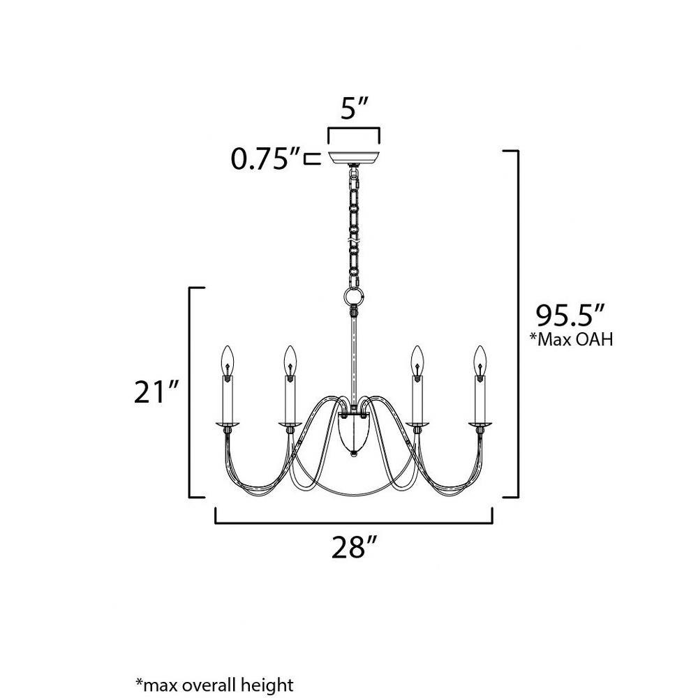 Pengam Street 6 Light Large Chandelier by Bailey Street Home 93-BEL ...