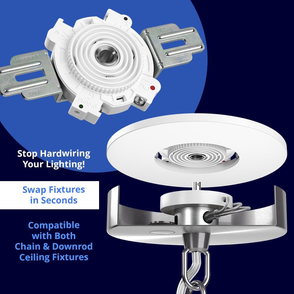 SkyPlug Standard Plug & Play Lighting Base Carina by SkyX - 5524 ...