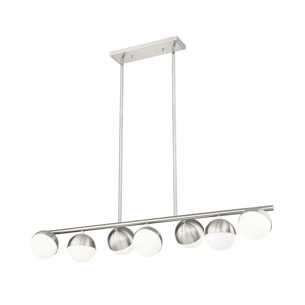 Meadowhead Terrace 7 Light Linear Chandelier 12 Inch Wide by BSH - 372 ...